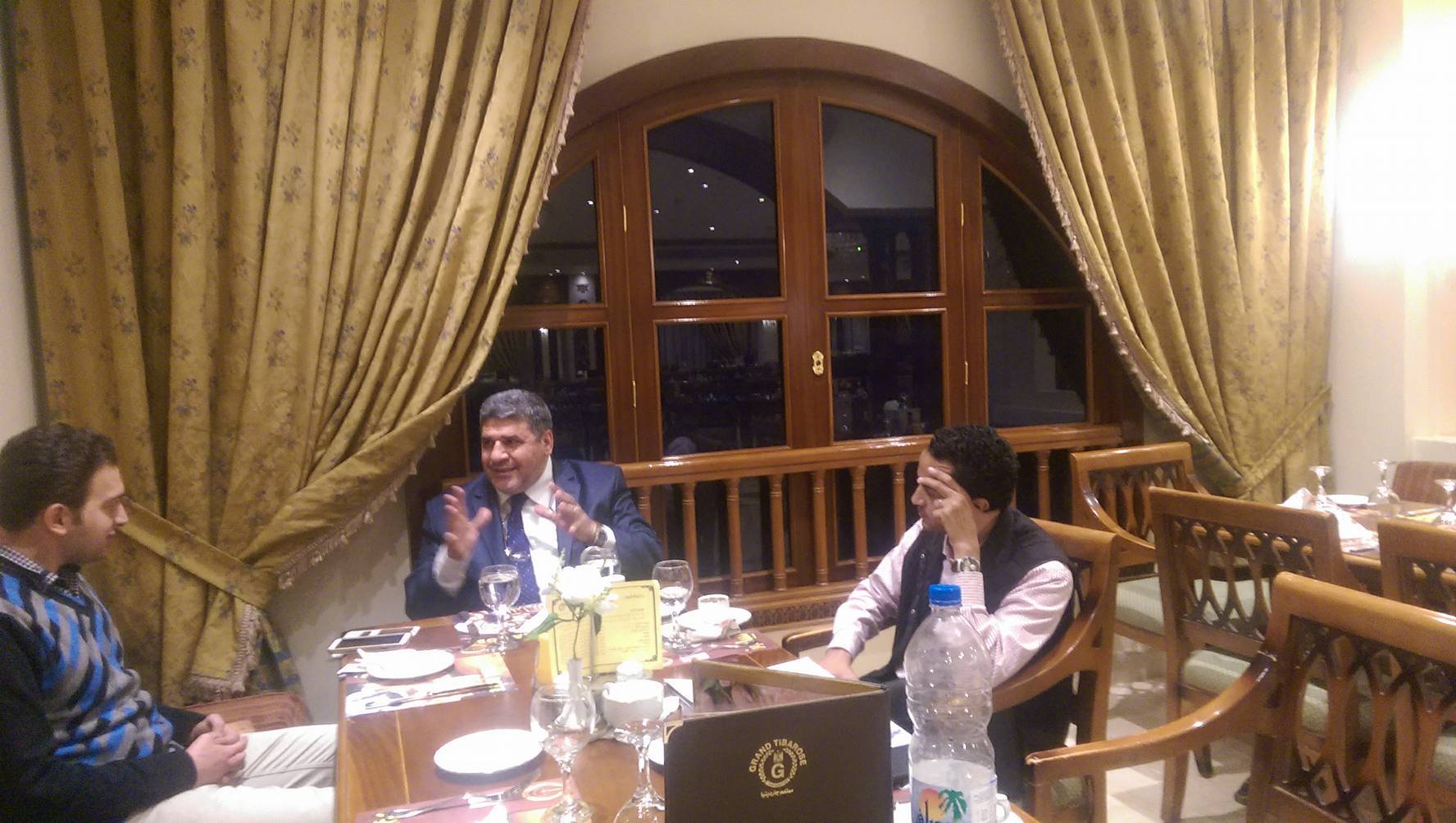 Press Interview with Gen. Sayed Ghoneim in the Daily News Egypt - IGSDA