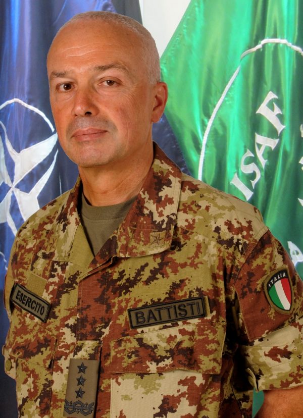 Lieutenant General (Ret). Giorgio Battisti, Former Commander Italian ...
